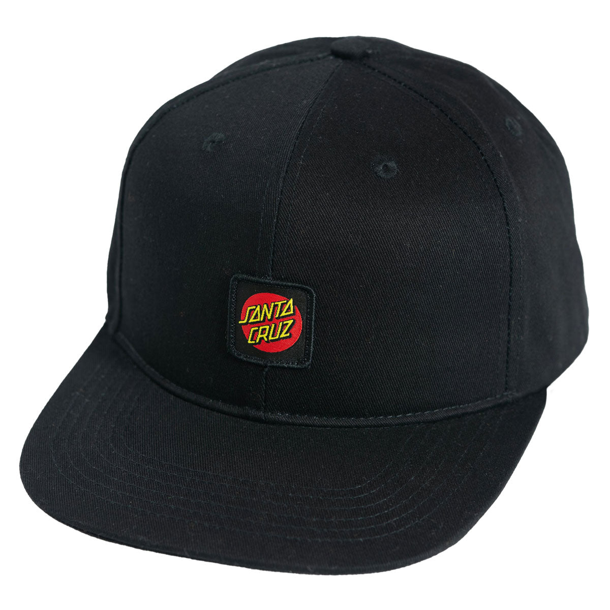 Santa Cruz Cruz Label Snapback Hat - Black – Daddies Board Shop