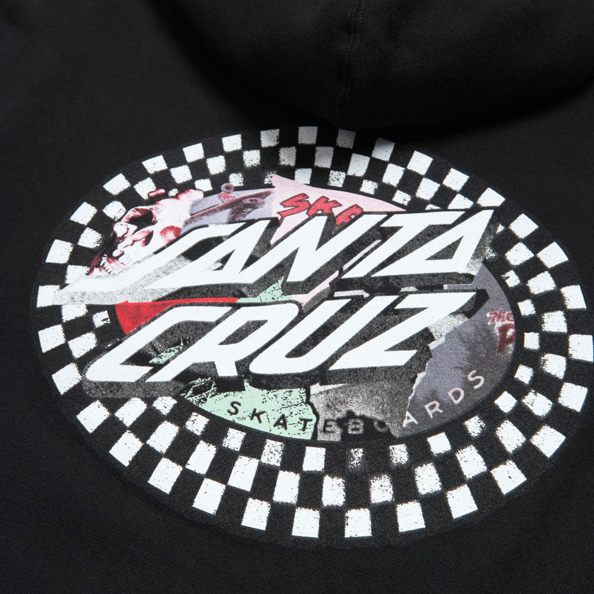 Santa Cruz Collage Oval Dot Hoodie - Black – Daddies Board Shop