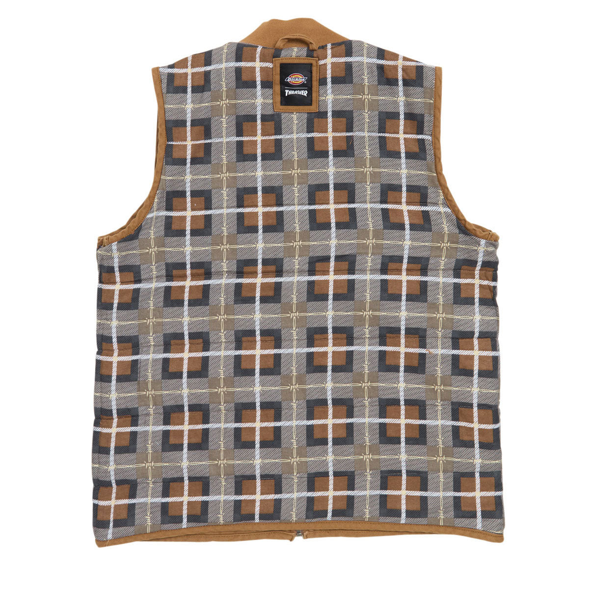 Dickies x Thrasher Vest - Brown Duck – Daddies Board Shop