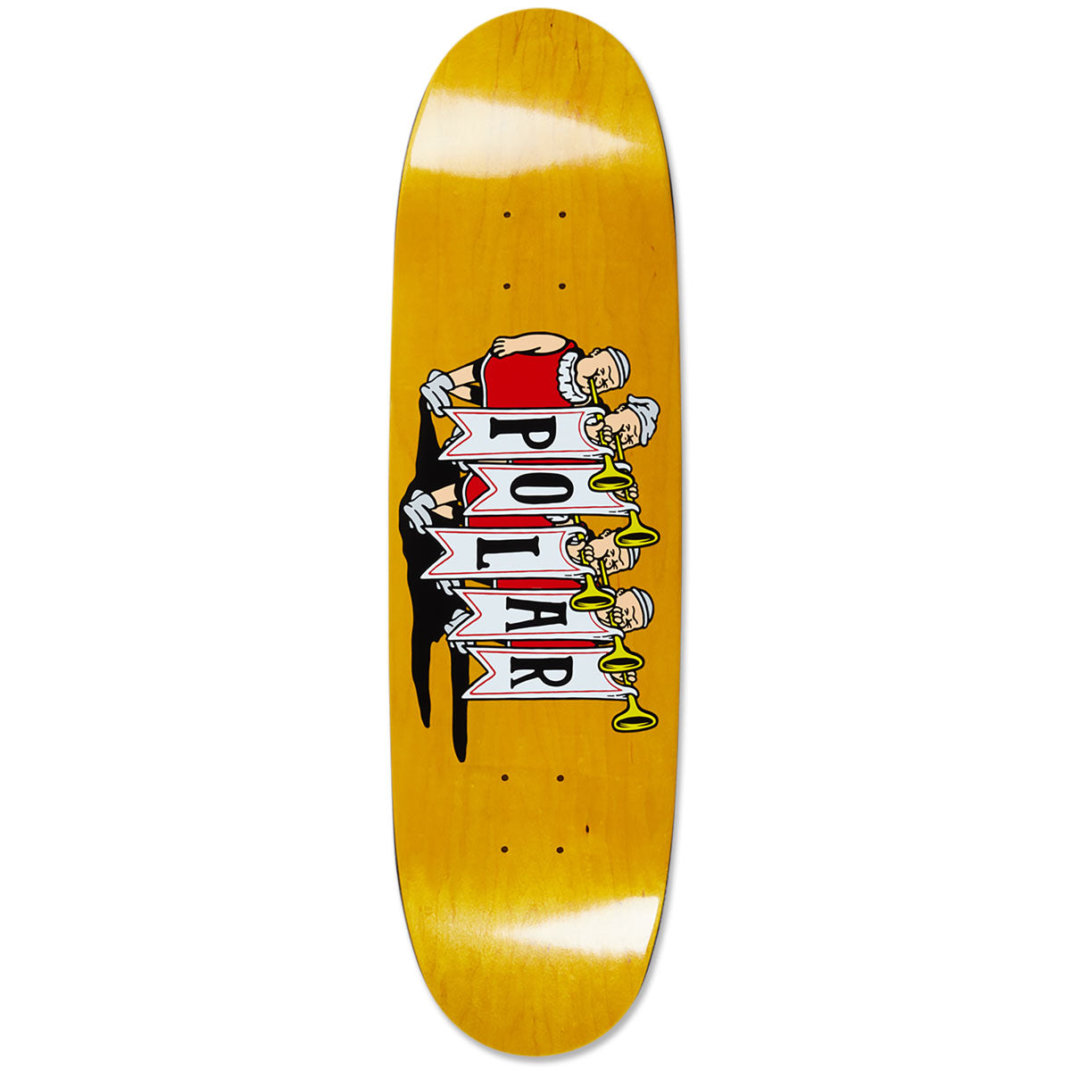 Polar Team Model Trumpets Skateboard Deck - Football – Daddies Board Shop