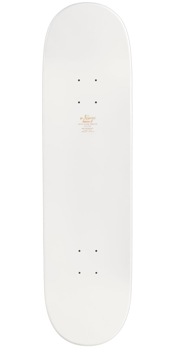 Blank White Skateboard