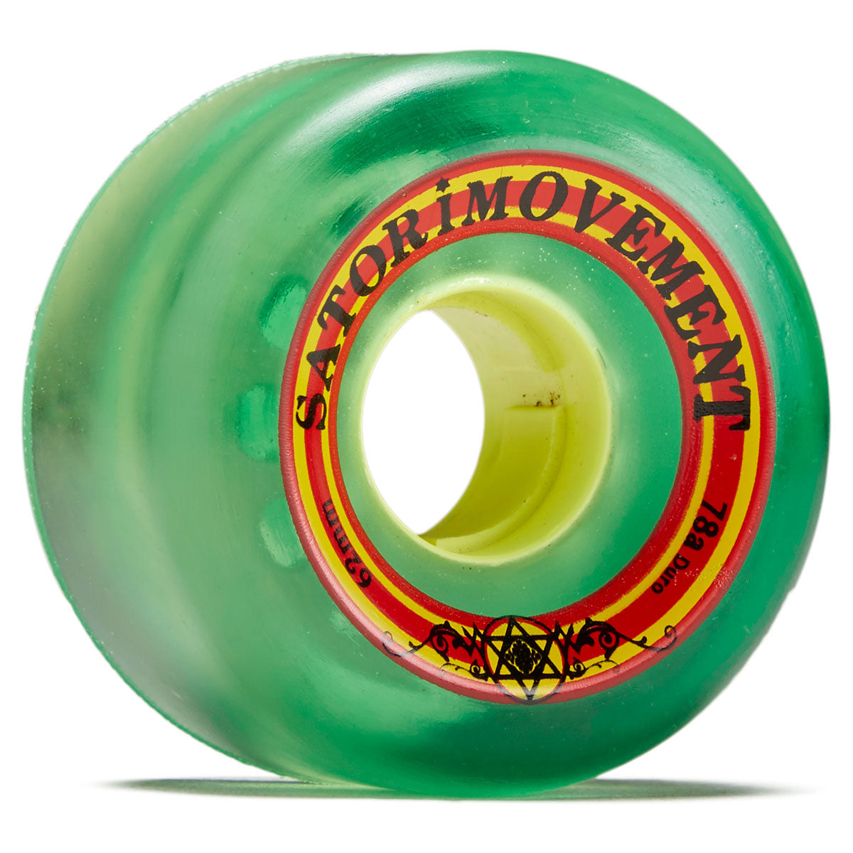 Satori Movement Rasta Cruisers 78a Skateboard Wheels - 62mm – Daddies ...